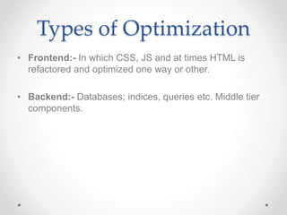 Tips every developer should know to improve site performance | PPT