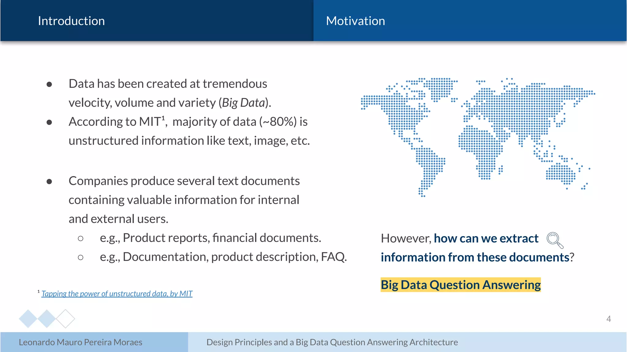 Design Principles and a Software Reference Architecture for Big Data Question Answering Systems ...