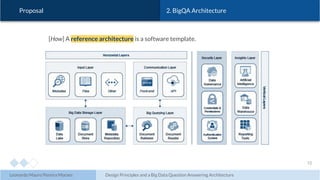 Design Principles and a Software Reference Architecture for Big Data Question Answering Systems ...