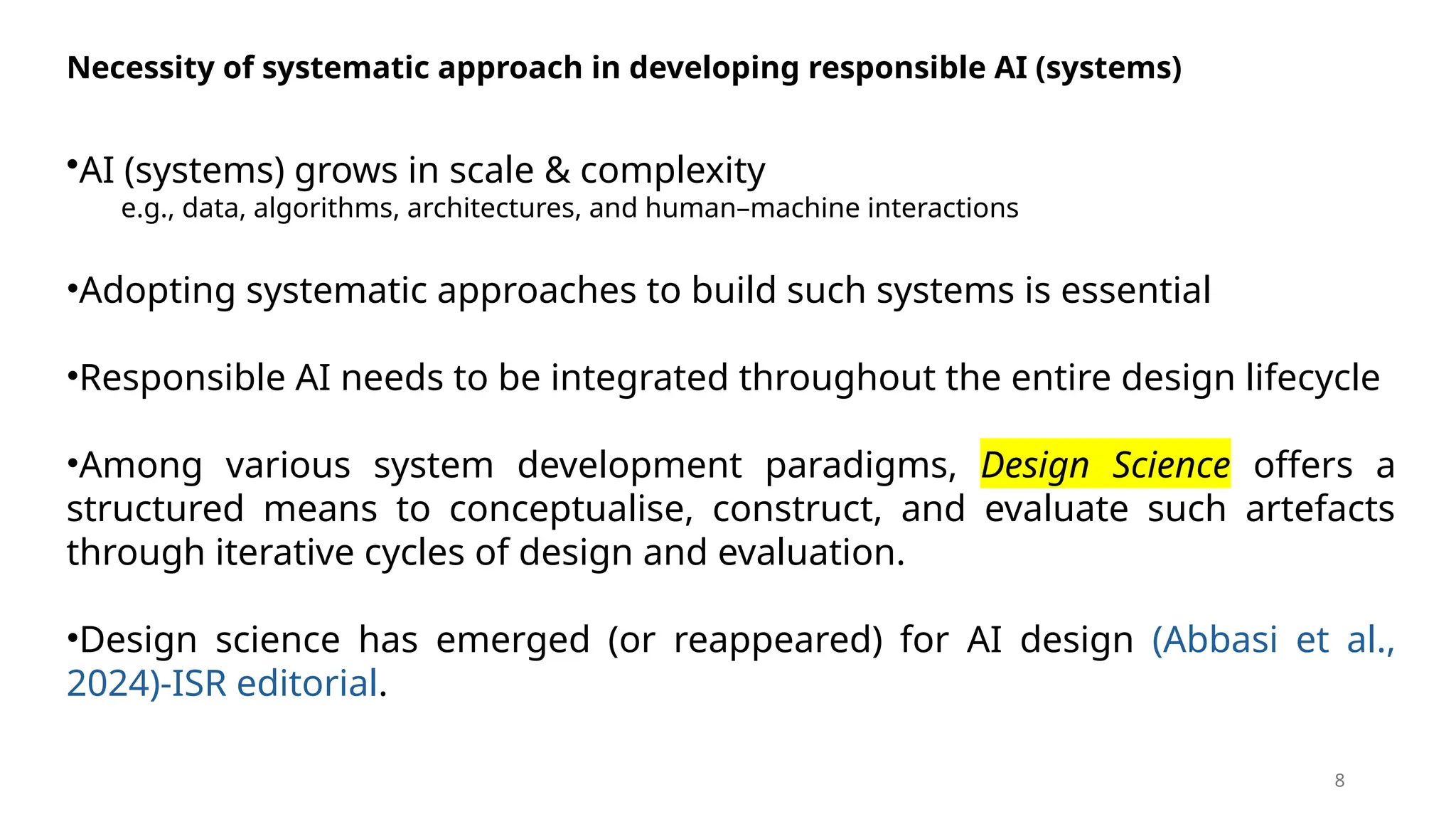 Toward Next generation design science for responsible AI | PPTX