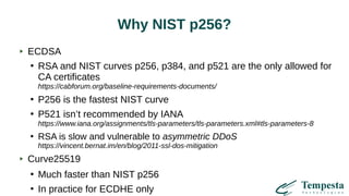 Mathematics and development of fast TLS handshakes | PPT