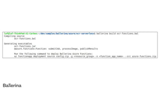 Ballerina – An Open-Source, Cloud-Native Programming Language for Microservices