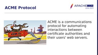 ACME and mod_md: tls certificates made easy | PPT