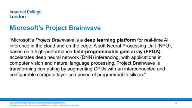 Introduction to FPGA acceleration | PPTX