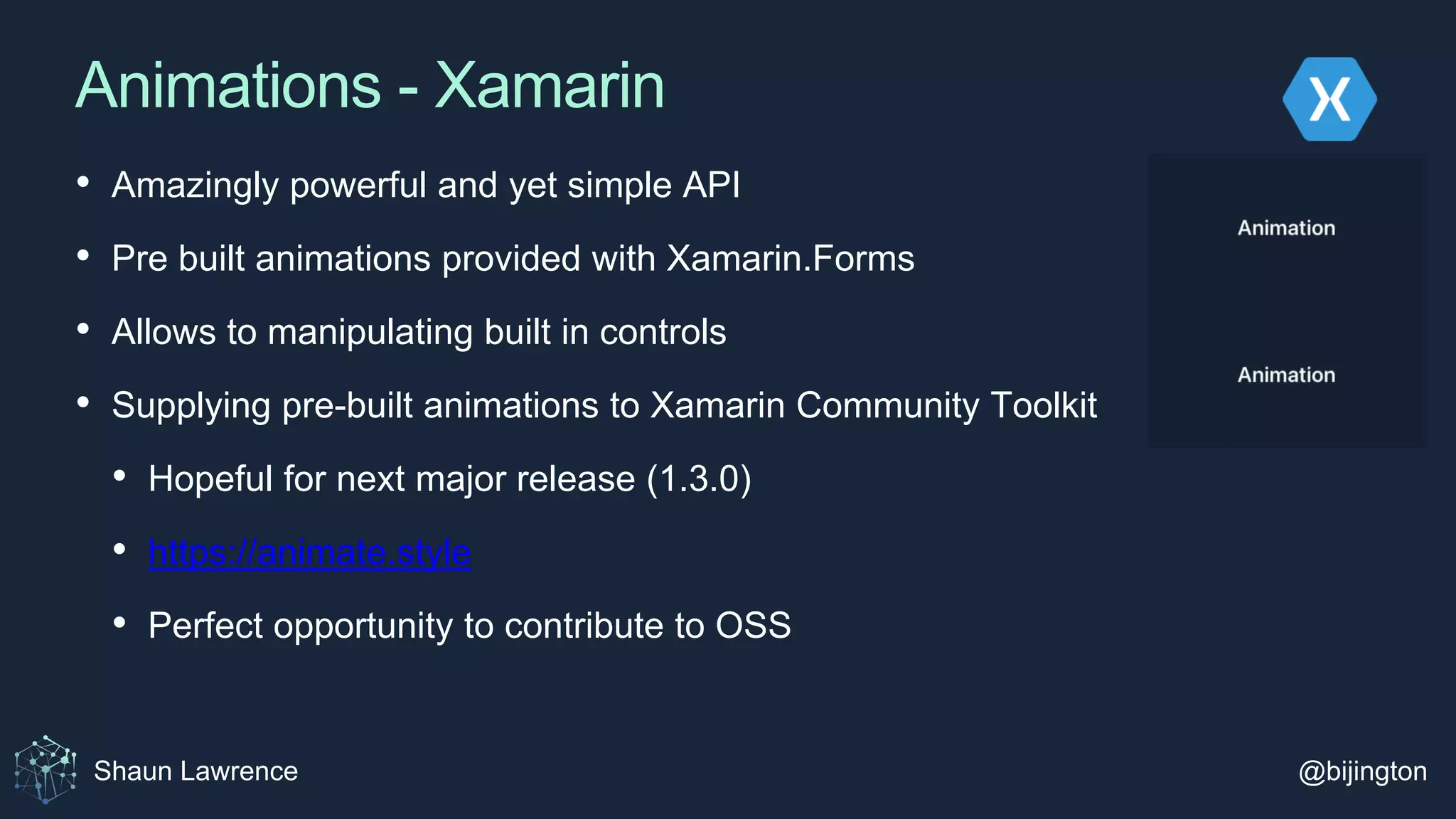 Building a mobile game in Xamarin.Forms | PPTX