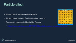 Building a mobile game in Xamarin.Forms | PPTX