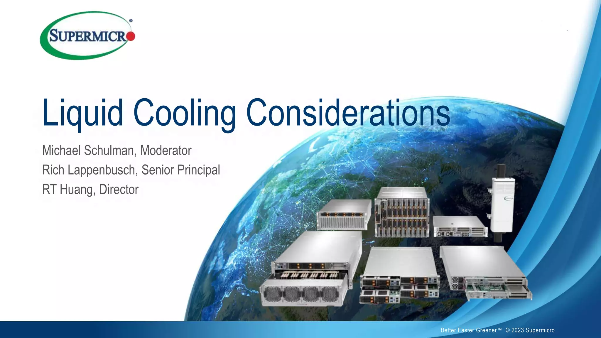 Supermicro and The Green Grid (TGG) | PPT