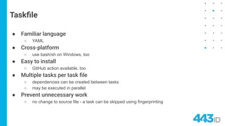 Taskfile - makefiles are fun again | PDF