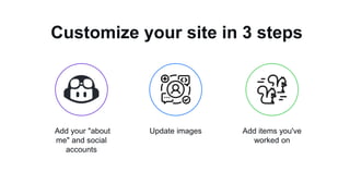 JavaScript Portfolio Site with GitHub Codespaces | PPTX