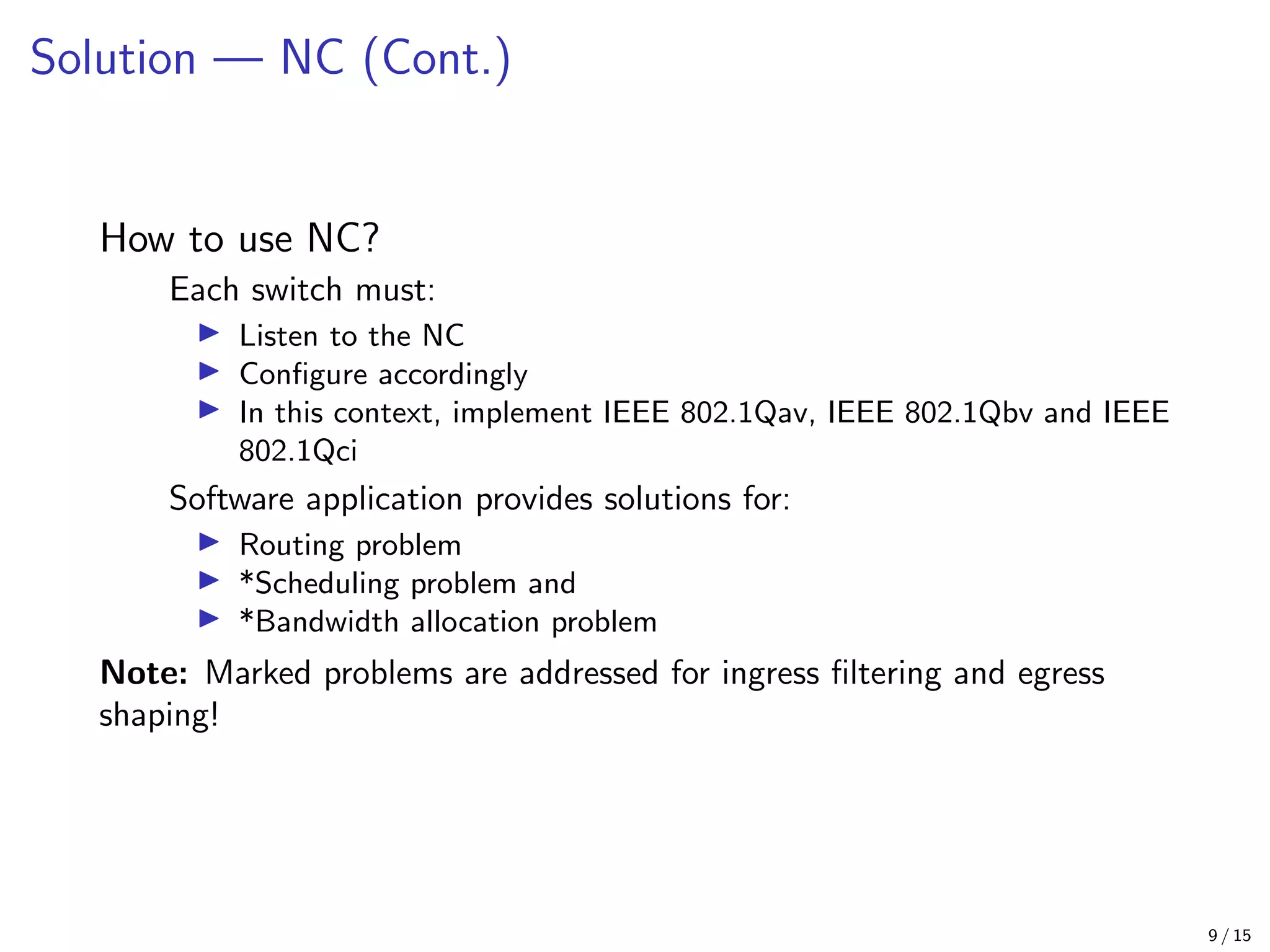 Selection Of Fdi Tolerant Time Sensitive Networking Tsn Based Architecture Ppt