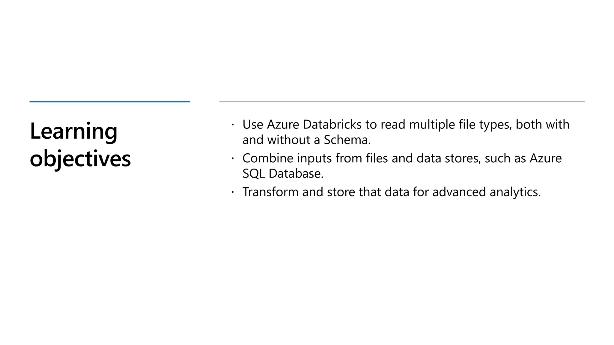 Azure Data serices and databricks architecture | PPTX