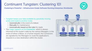 Continuent Tungsten Value Proposition Webinar | PPT