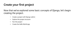 Concepts and applications of Django.pptx