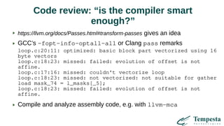 What C and C++ Can Do and When Do You Need Assembly? by Alexander Krizhanovsky | PPT