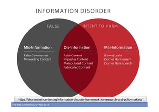 Online Misinformation: Challenges and Future Directions | PDF