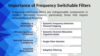 Microstrip Filter and various techniques | PPTX