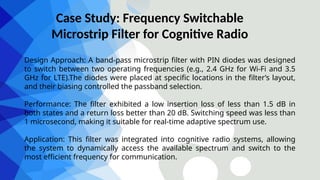 Microstrip Filter and various techniques | PPTX