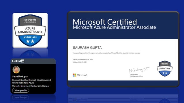 az-104 Microsoft Azure Administrator Associate | PPT