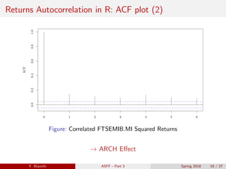 Arch & Garch Processes | PDF