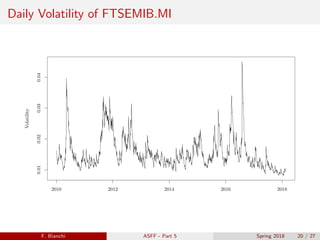 Arch & Garch Processes | PDF