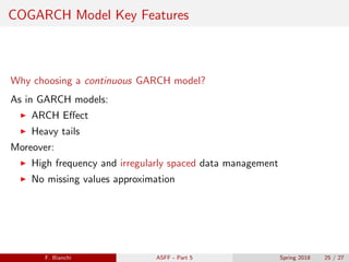 Arch & Garch Processes | PDF