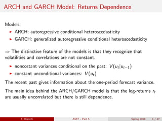 Arch & Garch Processes | PPT