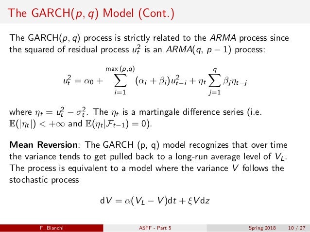 Arch & Garch Processes