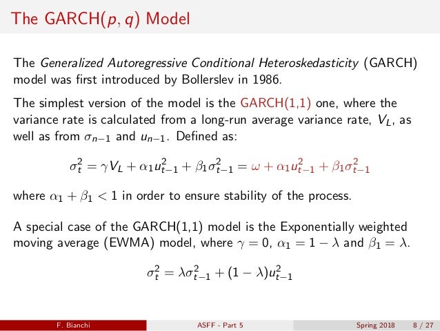 Arch & Garch Processes