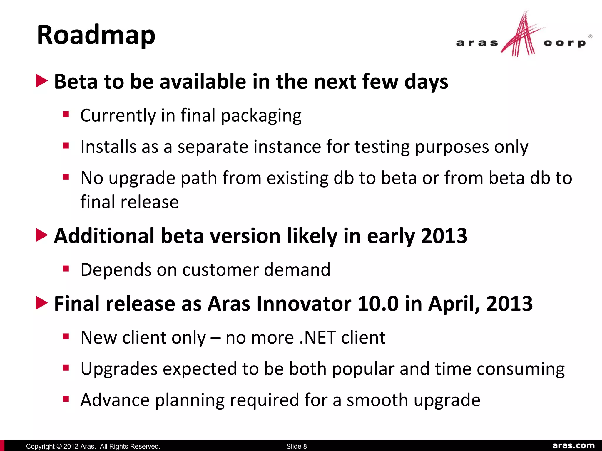 Aras PLM's Browser Neutral Client | PDF