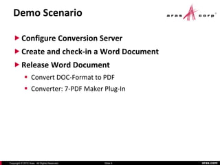 Aras PLM Software Converter Framework | PDF