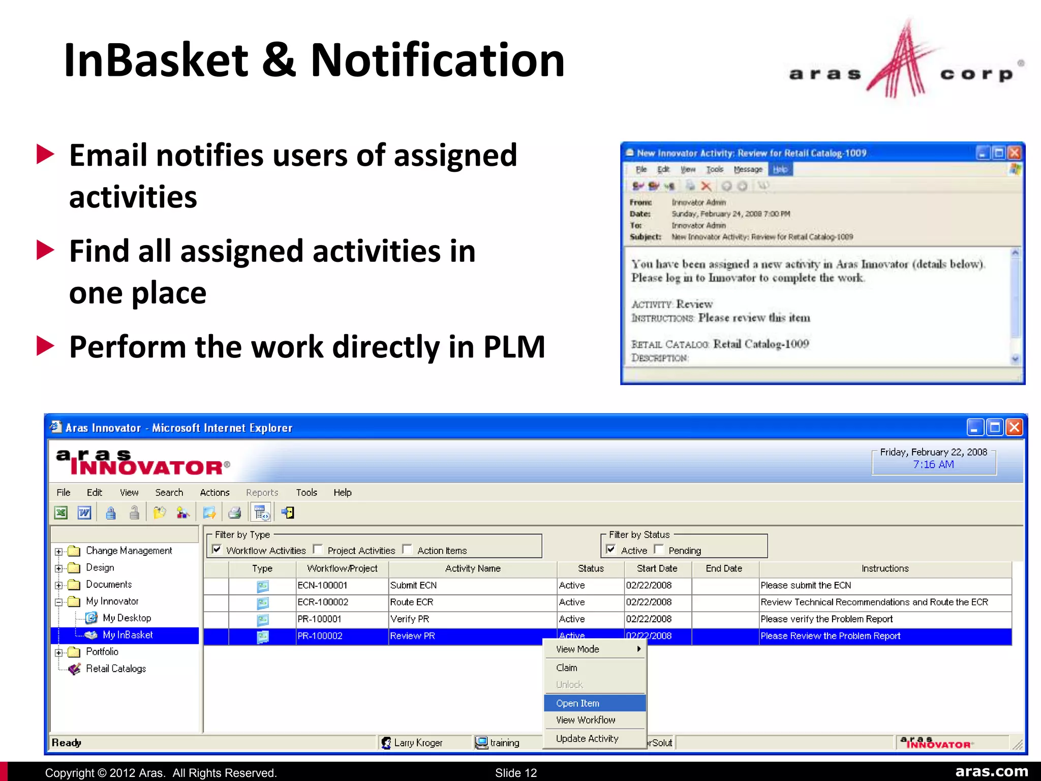 Aras Custom Business Process Management | PDF | Operating Systems | Computer Software and ...