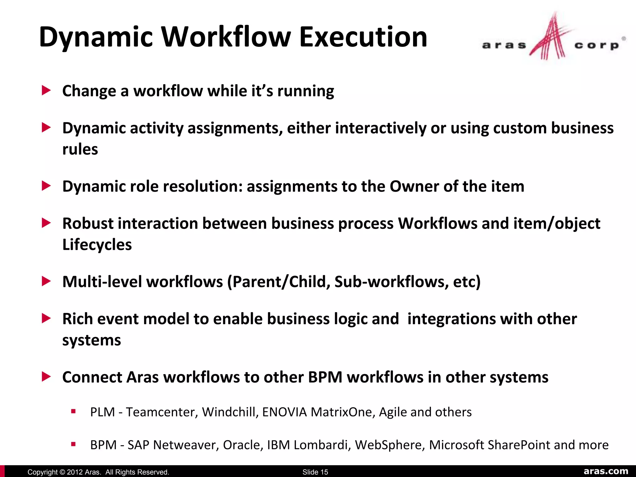 Aras Custom Business Process Management | PDF | Operating Systems | Computer Software and ...