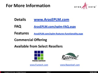 Aras EPLM for SolidWorks EPDM | PDF | Cloud Computing | Internet