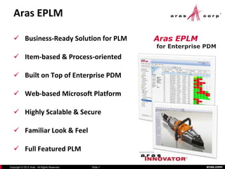 Aras EPLM for SolidWorks EPDM | PDF | Cloud Computing | Internet