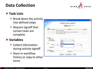 Aras PLM Process Management | PDF