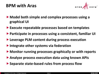 Aras PLM Process Management | PDF