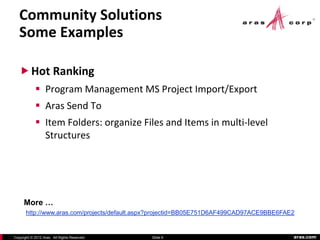 Aras PLM Software Solutions | PDF