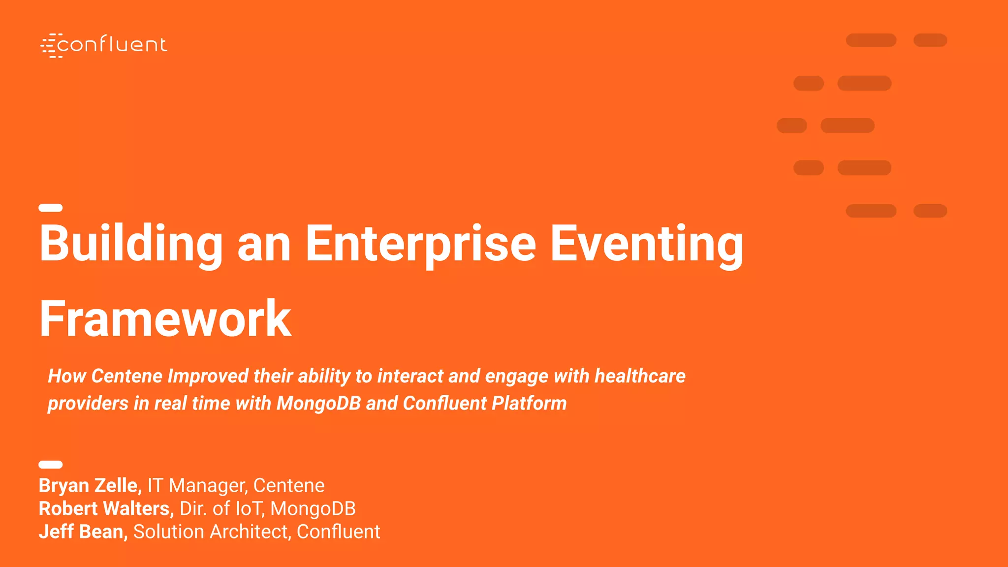 Building an Enterprise Eventing Framework | PPT