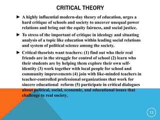 Philosophical Roots of Education | PPTX