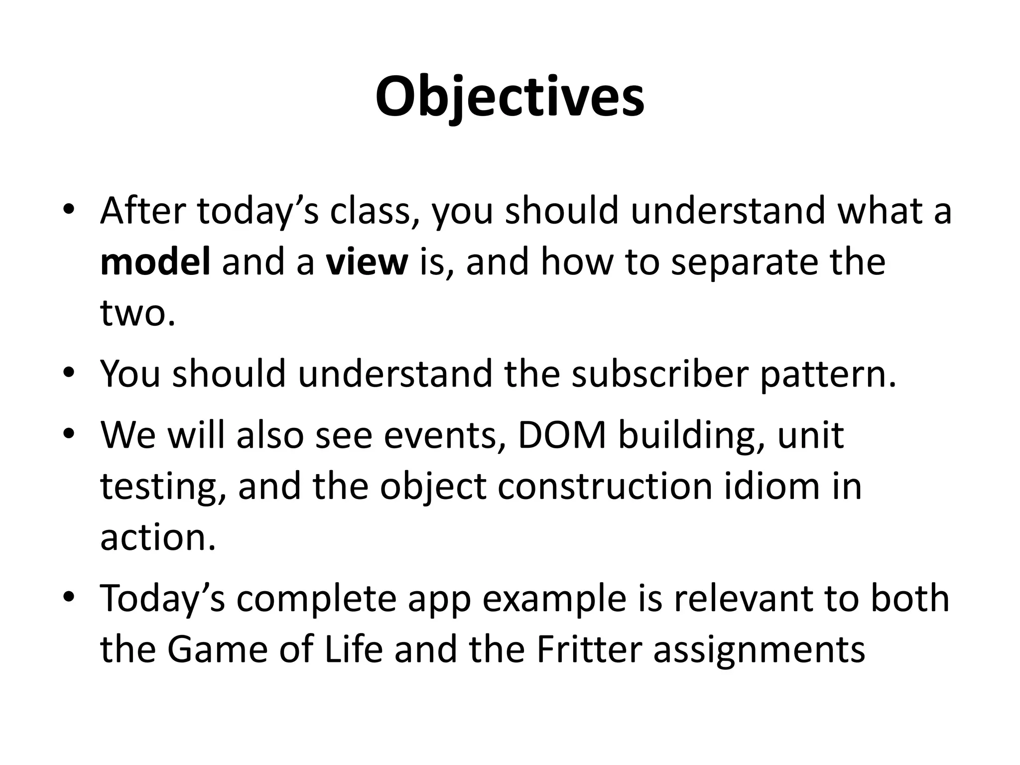 Structuring a Client-Side App | PPT