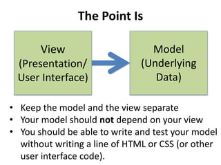 Structuring a Client-Side App | PPT