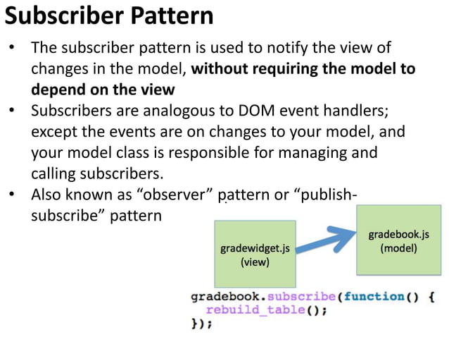 Structuring a Client-Side App | PPT
