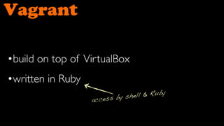 Lightweight and reproducible environments with vagrant and Puppet | PPT