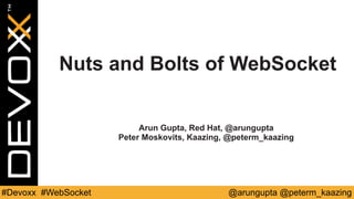 Nuts and Bolts of WebSocket Devoxx 2014 | PPT