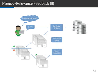 Efficient Pseudo-Relevance Feedback Methods for Collaborative Filtering Recommendation [ECIR '16 ...