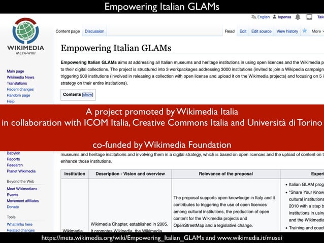 100,000 institutions on the Wikimedia projects | PPT