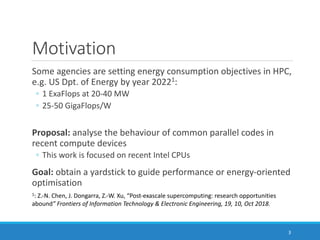 Exploring performance and energy consumption differences between recent ...