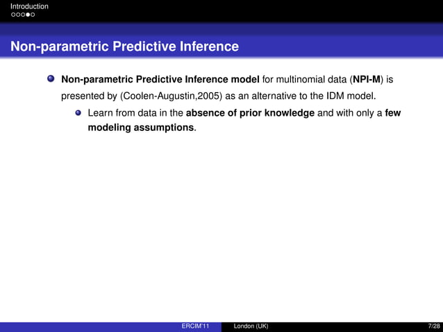 lassification with decision trees from a nonparametric predictive inference perspective | PPT