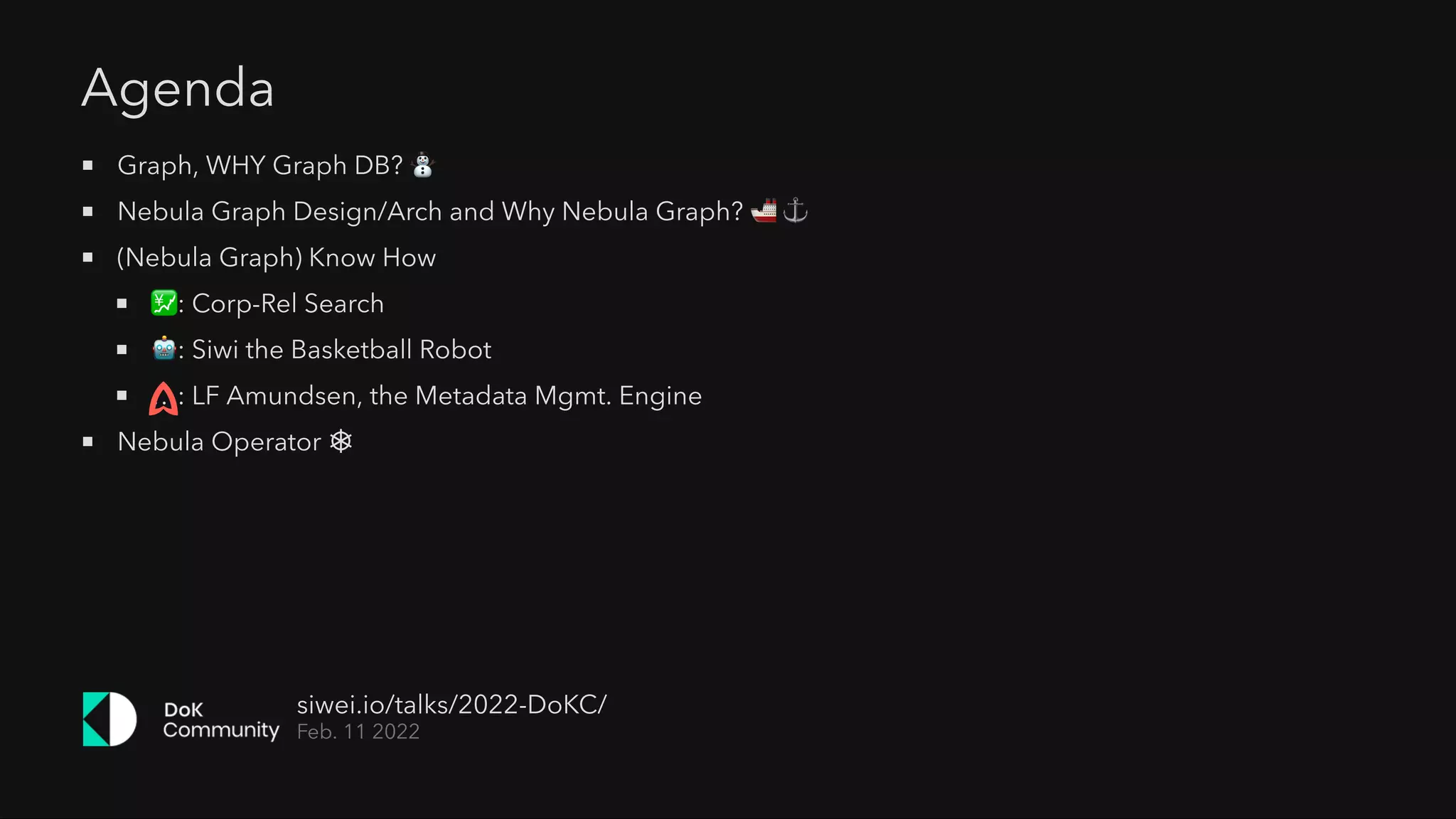 Dok Talks 116 Nebula Graph Open Source Distributed Graph Database Pdf