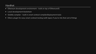 DevEx in Ethereum - a look at the developer stack | PDF | Web Development | Internet